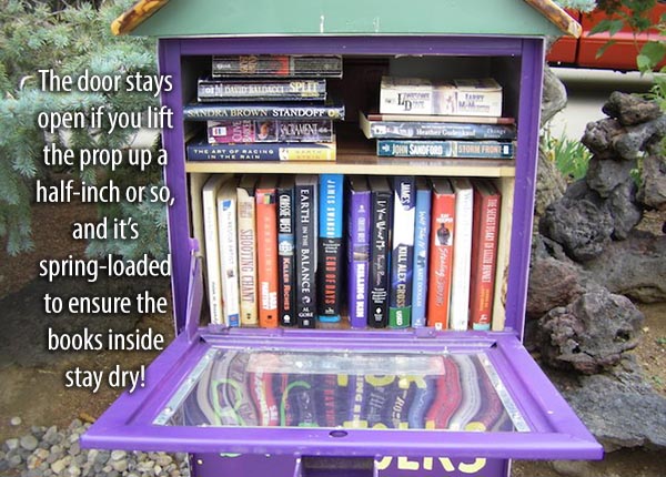 How to Turn a Newspaper Vending Box into a Little Free Library - Little ...