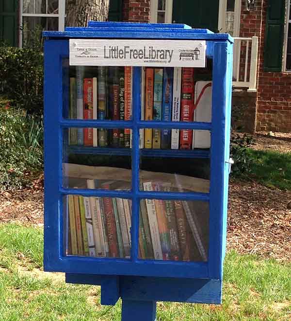 38 Must-See TARDIS Little Free Libraries - Little Free Library