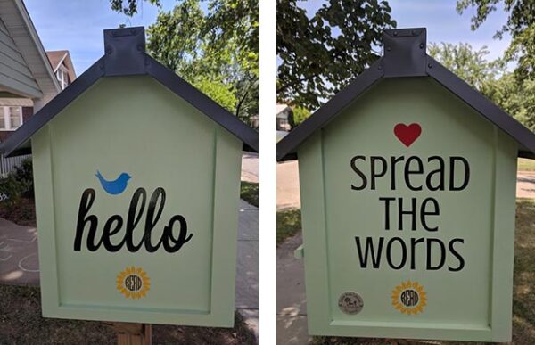 A Quick and Easy Way to Decorate Your Library: Vinyl Decals - Little ...