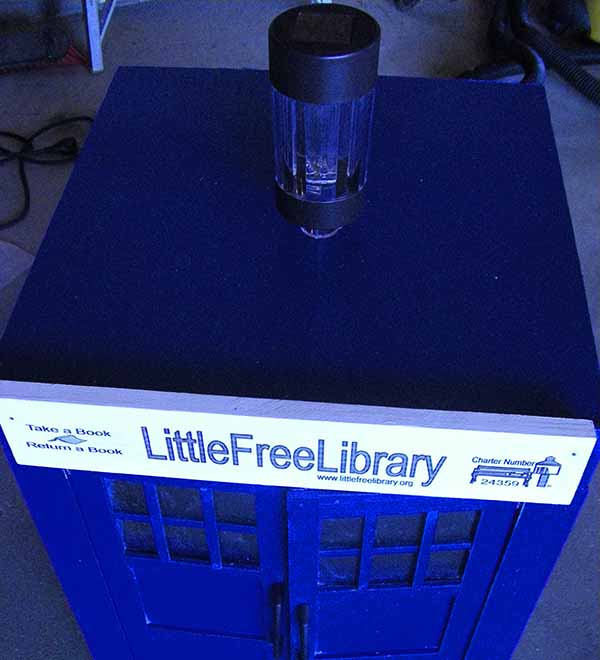 38 Must-See TARDIS Little Free Libraries - Little Free Library