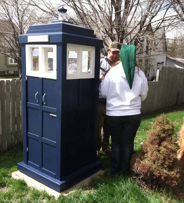 38 Must-See TARDIS Little Free Libraries - Little Free Library