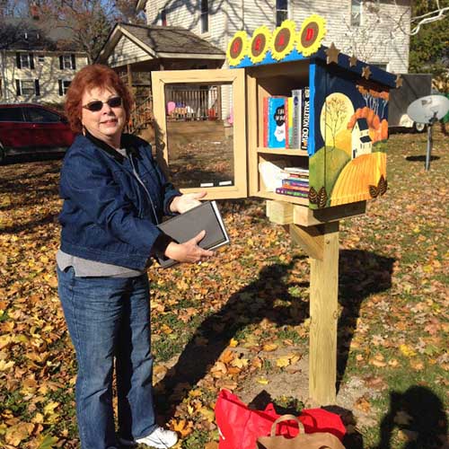 A Citywide Passport to Reading Event with Little Free Library book ...