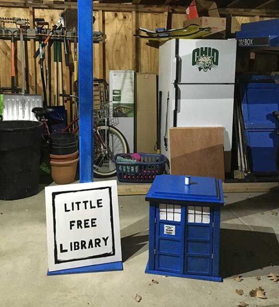 38 Must-See TARDIS Little Free Libraries - Little Free Library