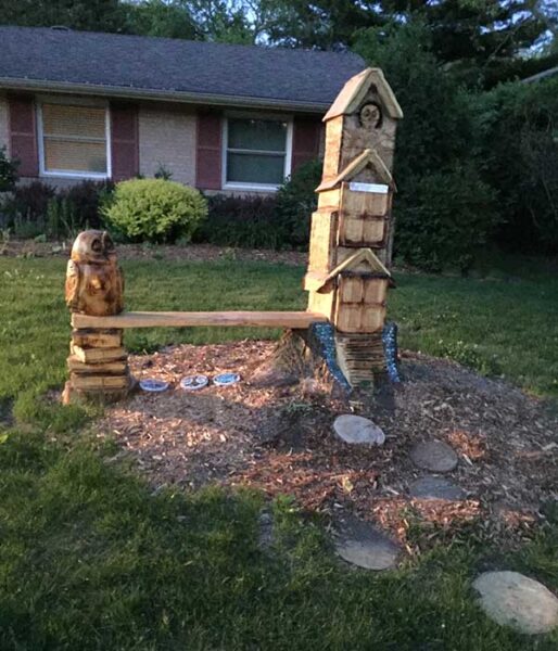 11 Epic Little Free Libraries Carved from Trees - Little Free Library