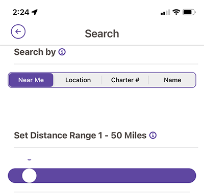 How do I set search filters on the map? What are the search filter ...