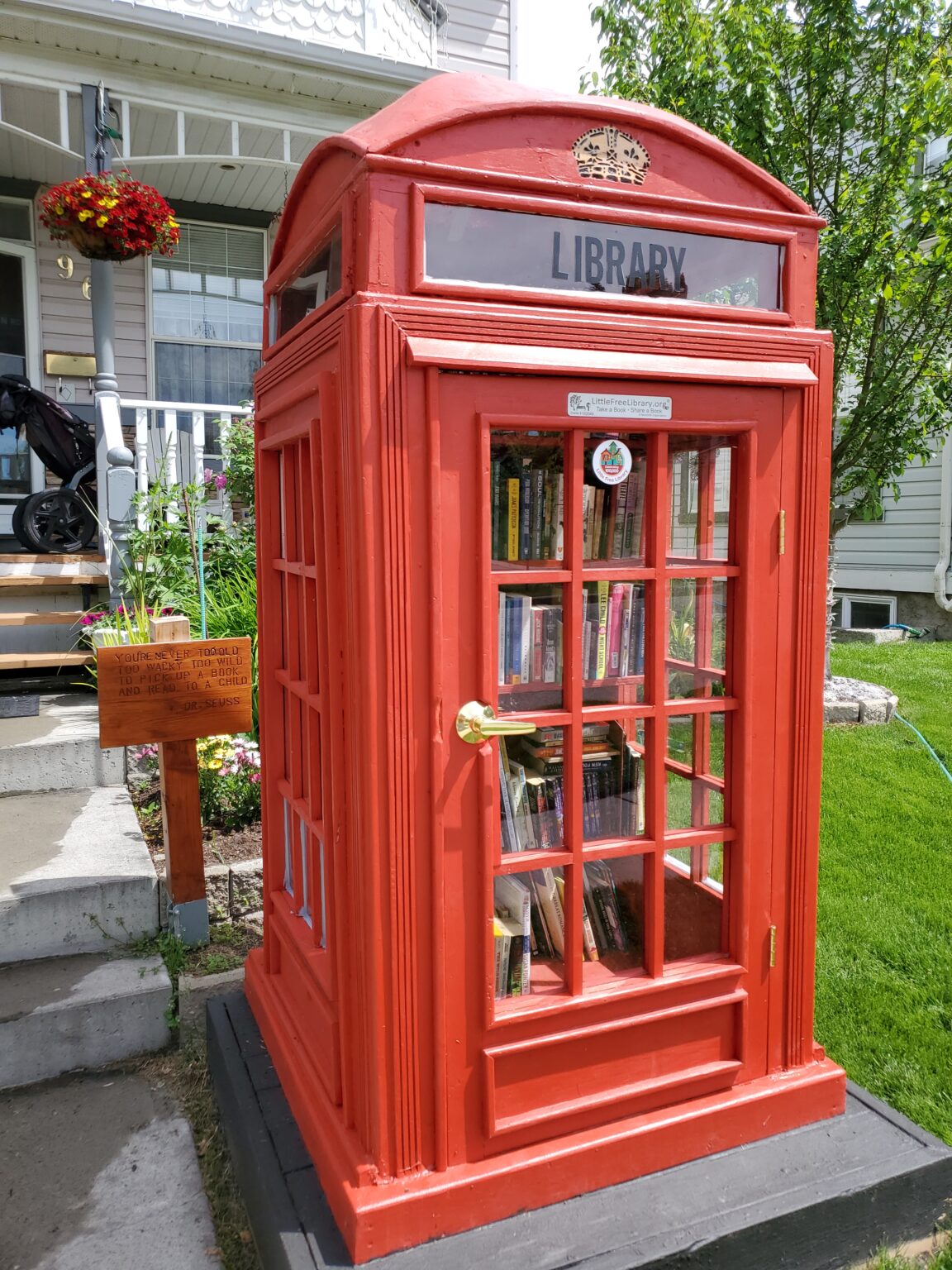 20 British Phone Booth Little Free Libraries - Little Free Library