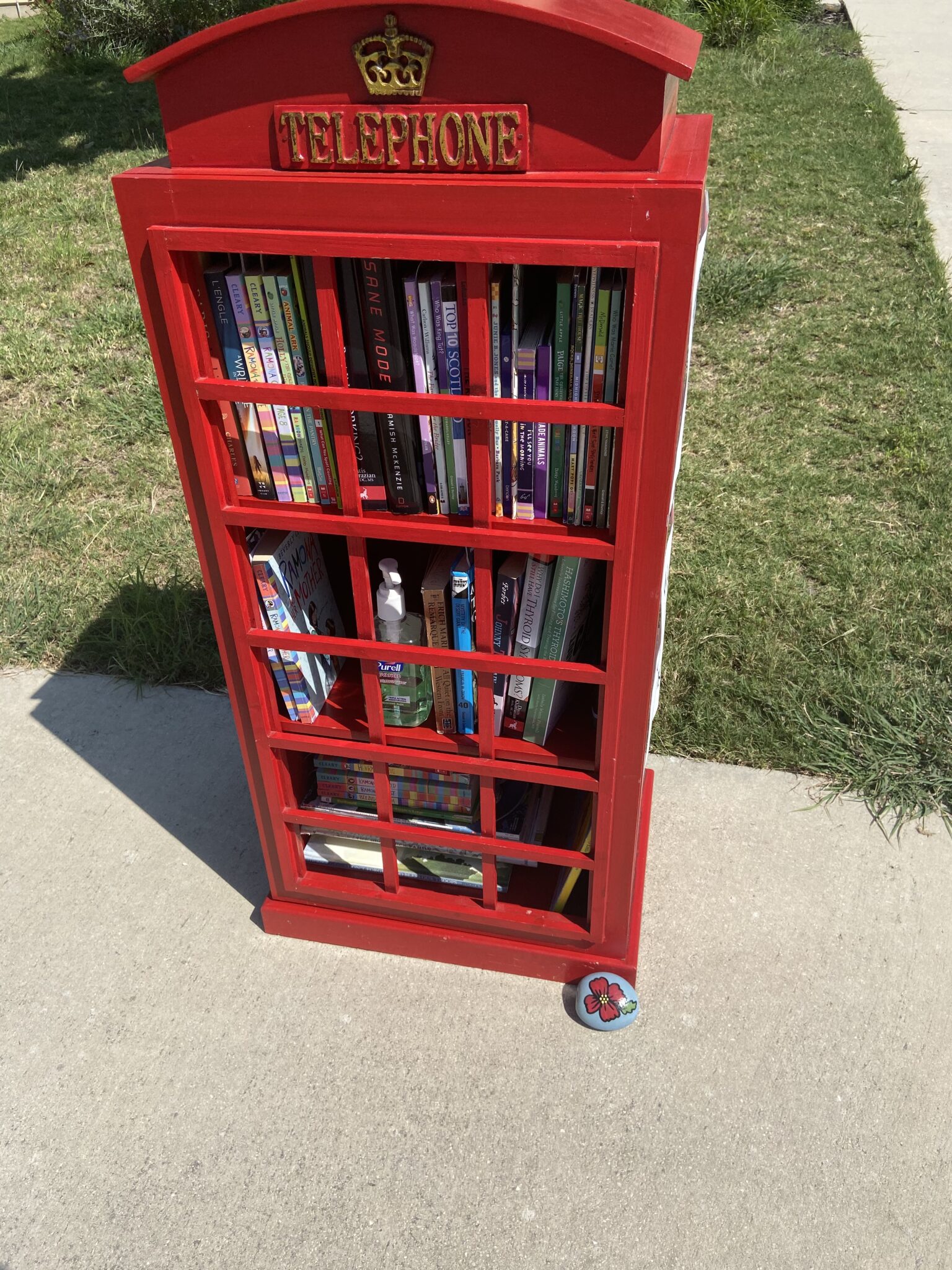 20 British Phone Booth Little Free Libraries - Little Free Library