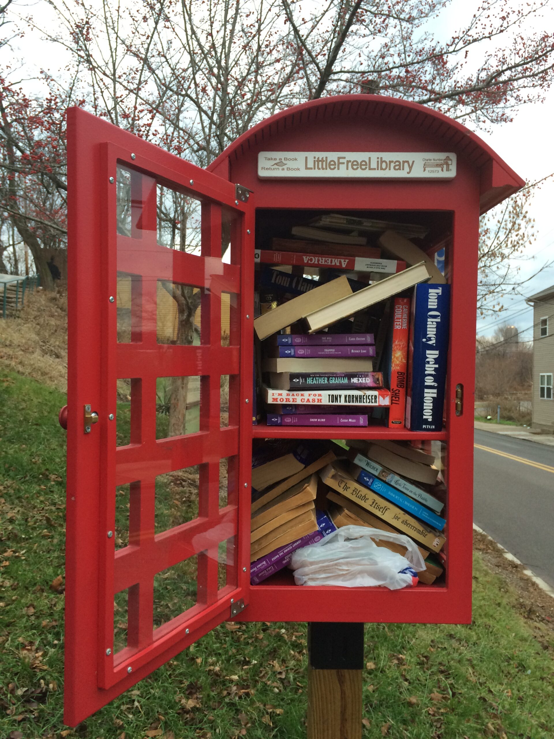 20 British Phone Booth Little Free Libraries - Little Free Library