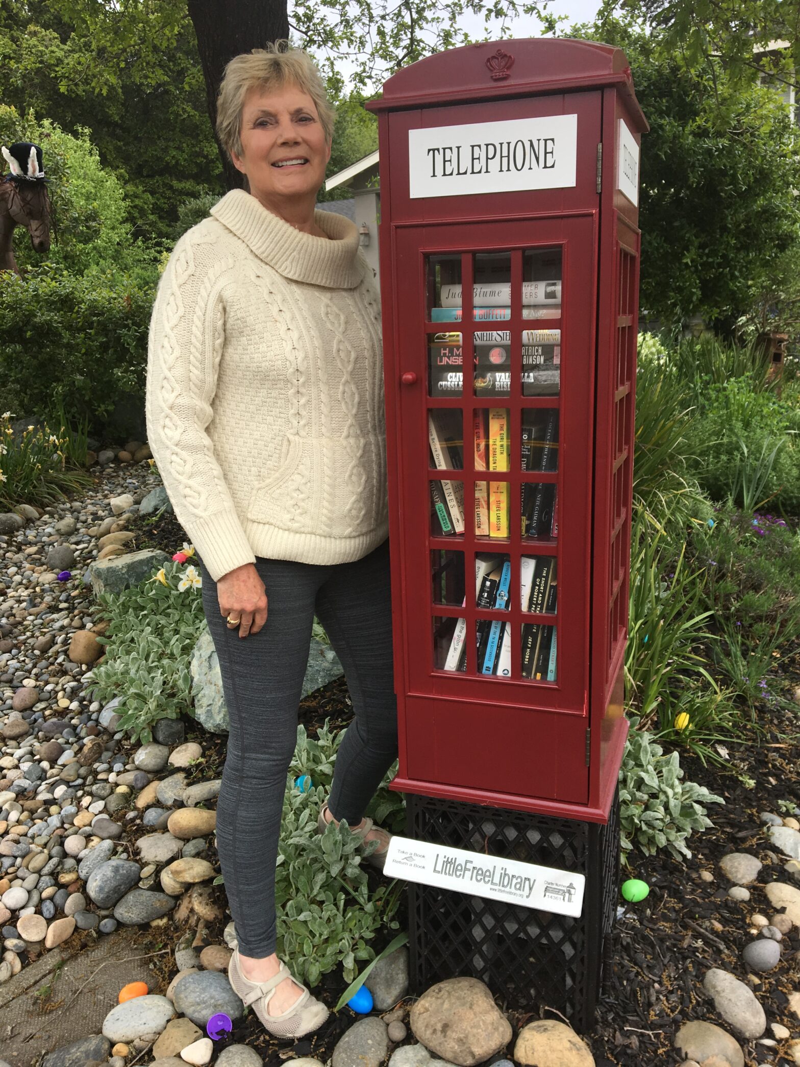 20 British Phone Booth Little Free Libraries - Little Free Library