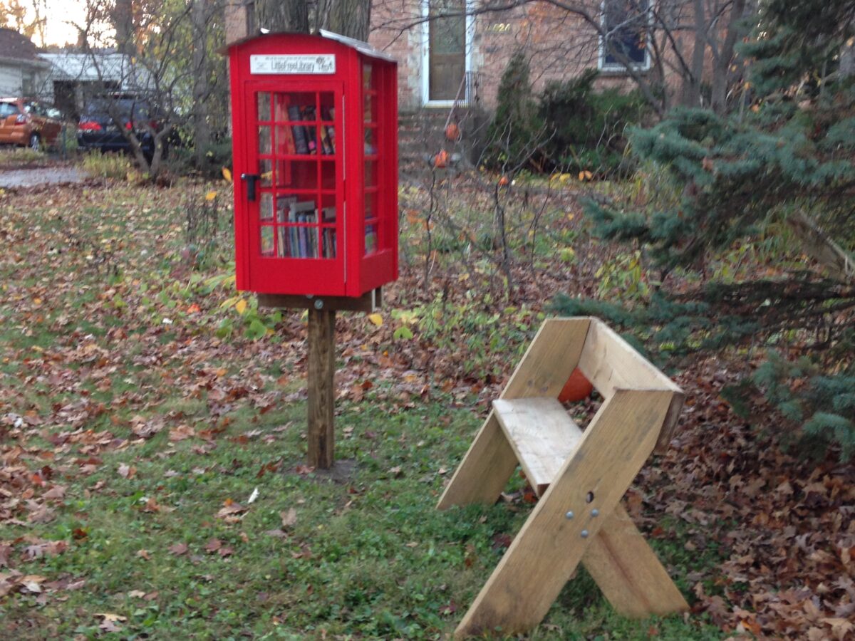 20 British Phone Booth Little Free Libraries - Little Free Library